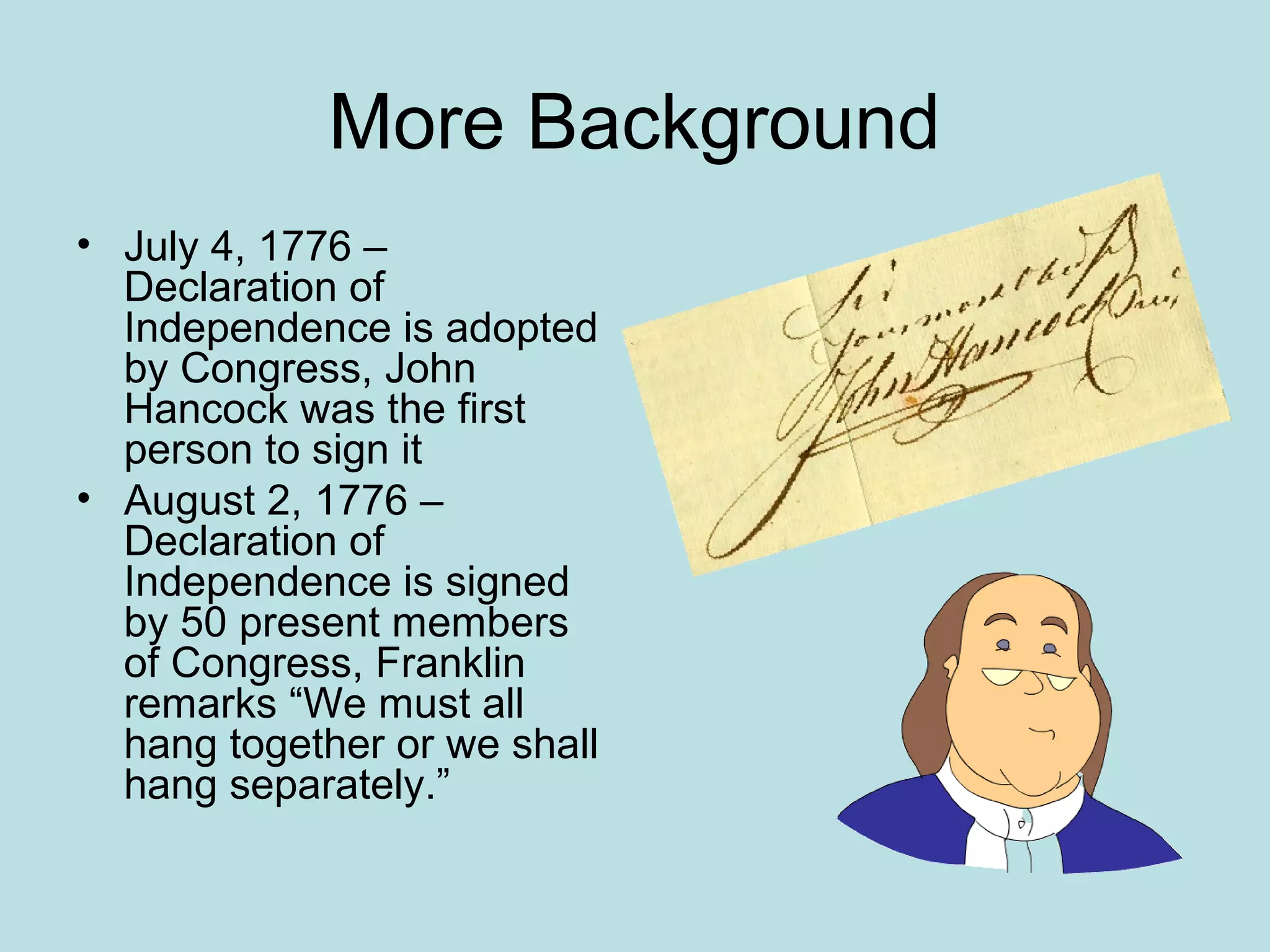 Declaration of independence | PPT