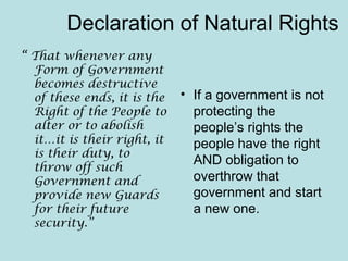 Declaration of independence | PPT