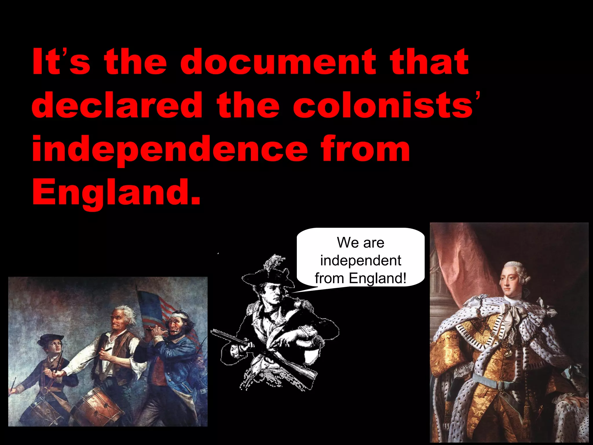 Declaration of Independence 2014 | PPT