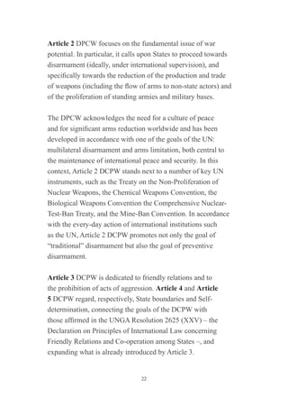 Declaration of peace and cessation of war booklet | PDF