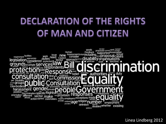 Declaration of the rights of man and citizen | PPTX