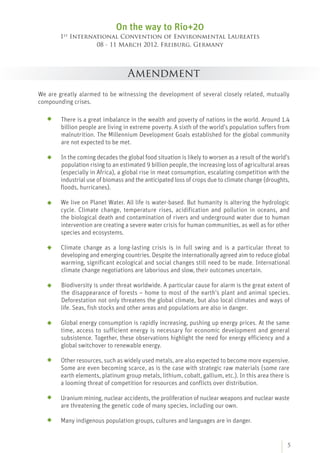 Declaration rio+20 environmental_laureates | PDF