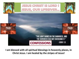 DECLARATIONS IN CHRIST JESUS | PPTX