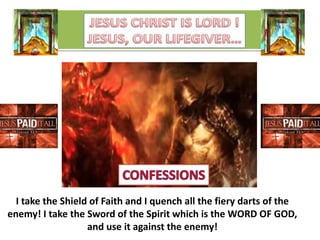 DECLARATIONS IN CHRIST JESUS | PPTX