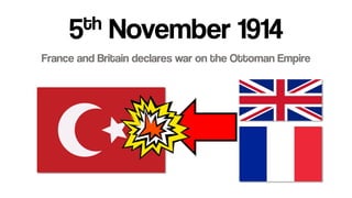World War One - Declarations of War Timeline | PDF