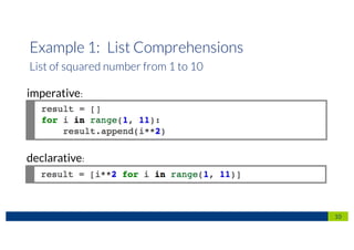 Declarative Thinking & Programming | PPT