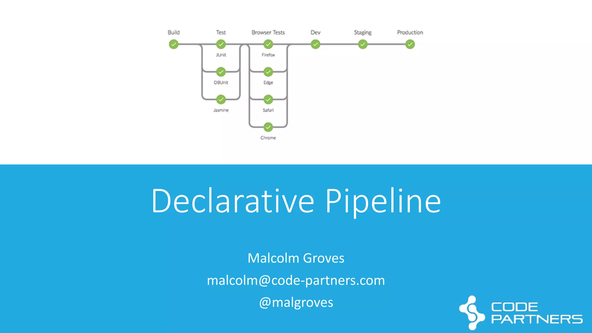 Jenkins Declarative Pipelines 101 | PPT Jenkins Declarative Pipelines 101 | PPT