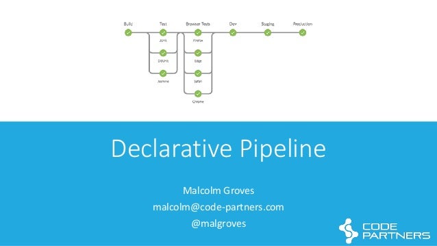 Jenkins Declarative Pipelines 101 Jenkins Declarative Pipelines 101