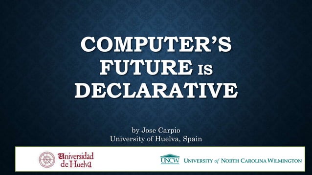 Declarative programming v5 | PPT