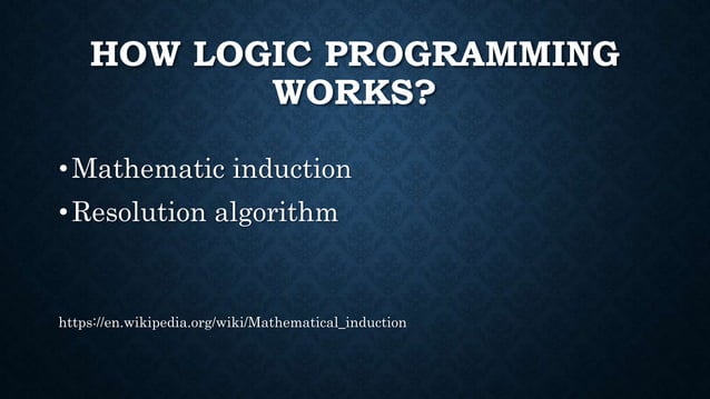 Declarative programming v5 | PPT