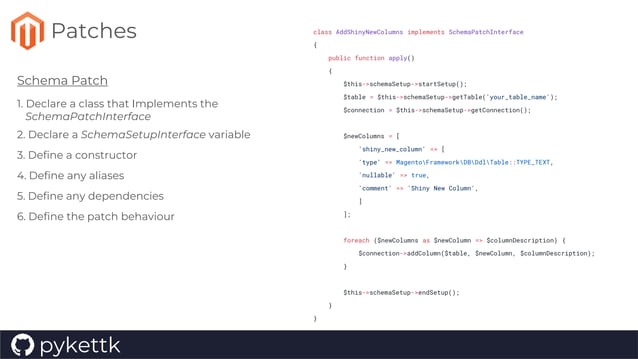 Magento 2 | Declarative schema | PPT