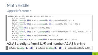 Declarative Thinking and Programming | PDF