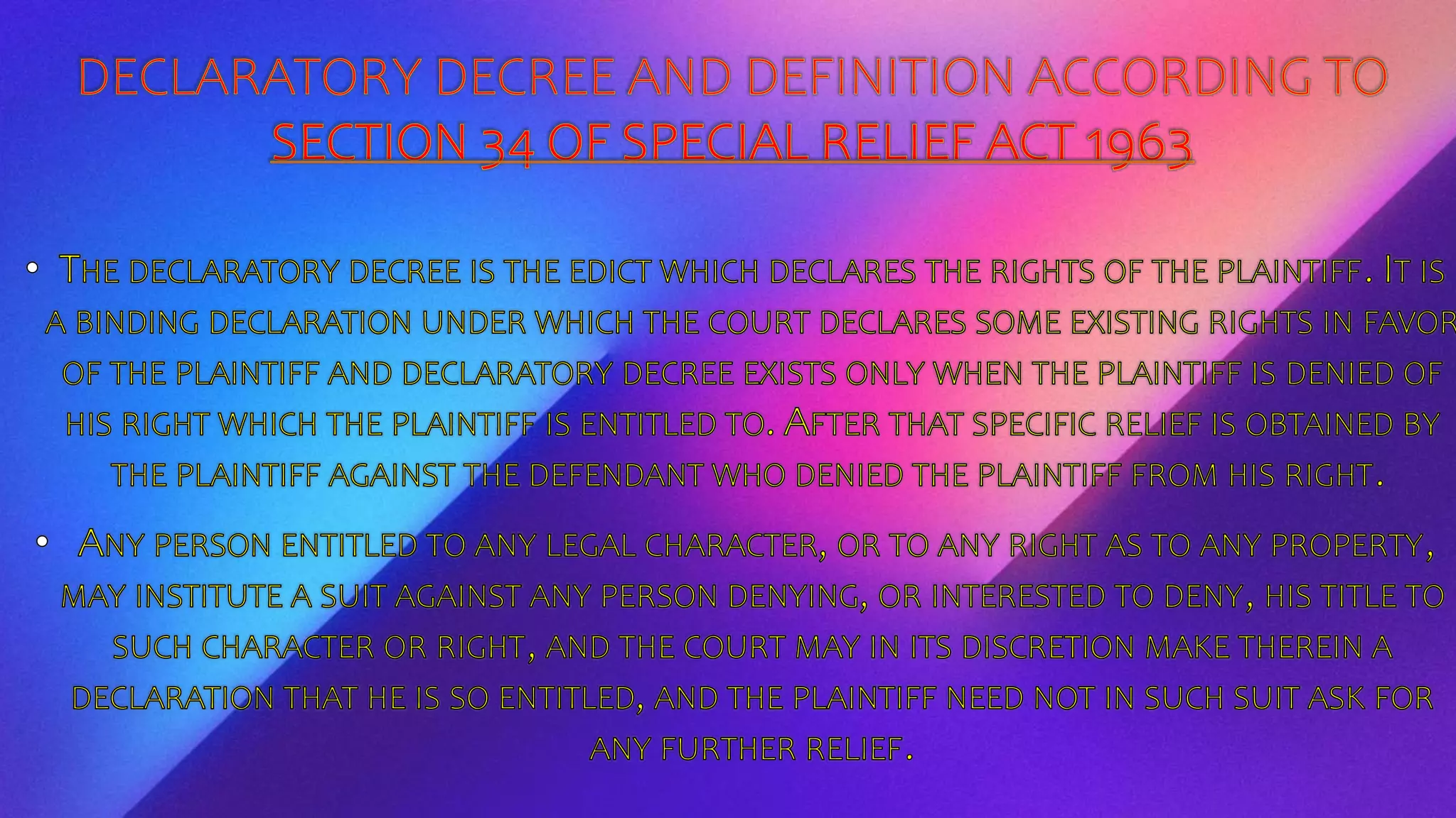 Declaratory Decree.pptx