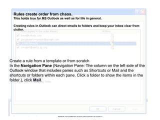 Outlook Training | PPT