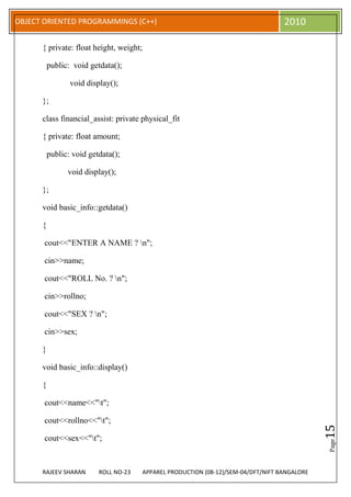 Declaring friend function with inline code | PDF