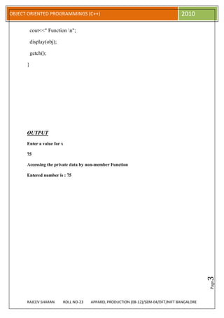 Declaring friend function with inline code | PDF