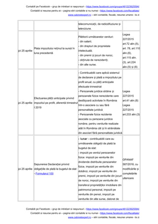 Declar si oblig fisc apr 2019 | DOC