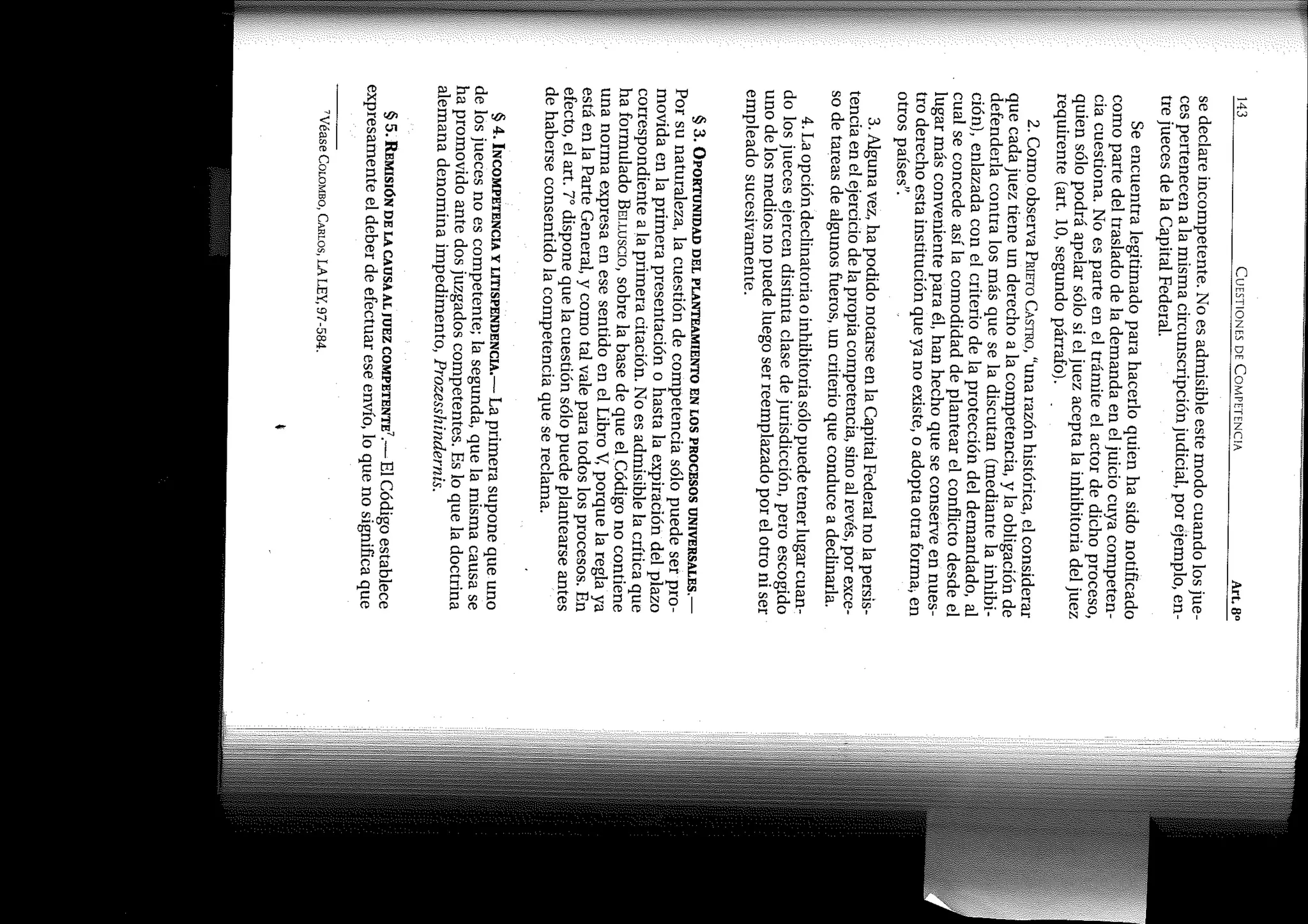 Declinatoria e inhibitoria | PDF