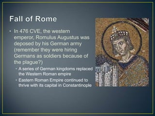 Decline and fall of rome | PPT