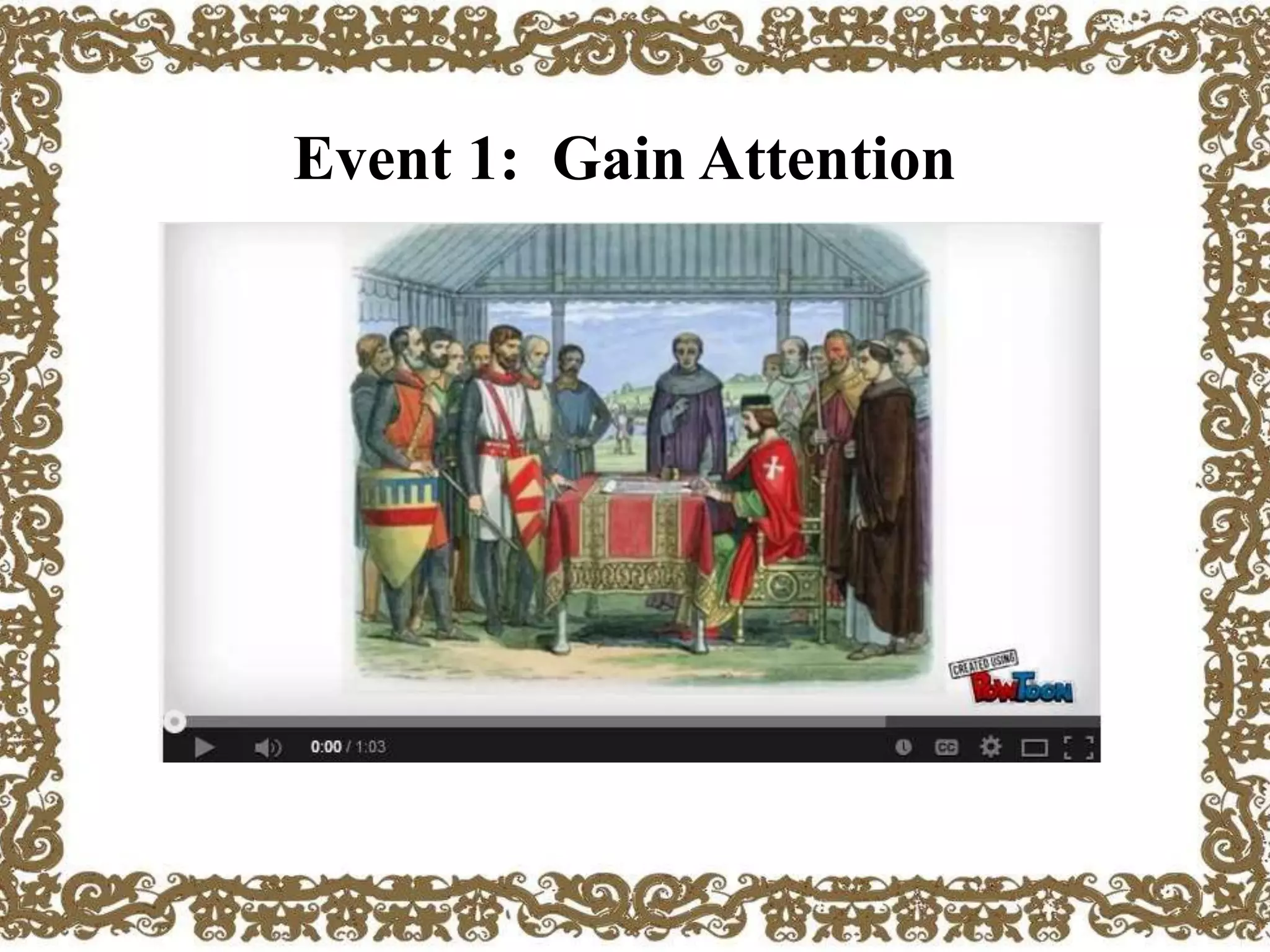 Decline of Feudalism Lesson (Gagne's 9 Events) | PPTX
