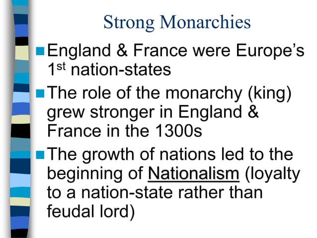 Decline of Feudalism _ Rise of Nation States PPT.ppt