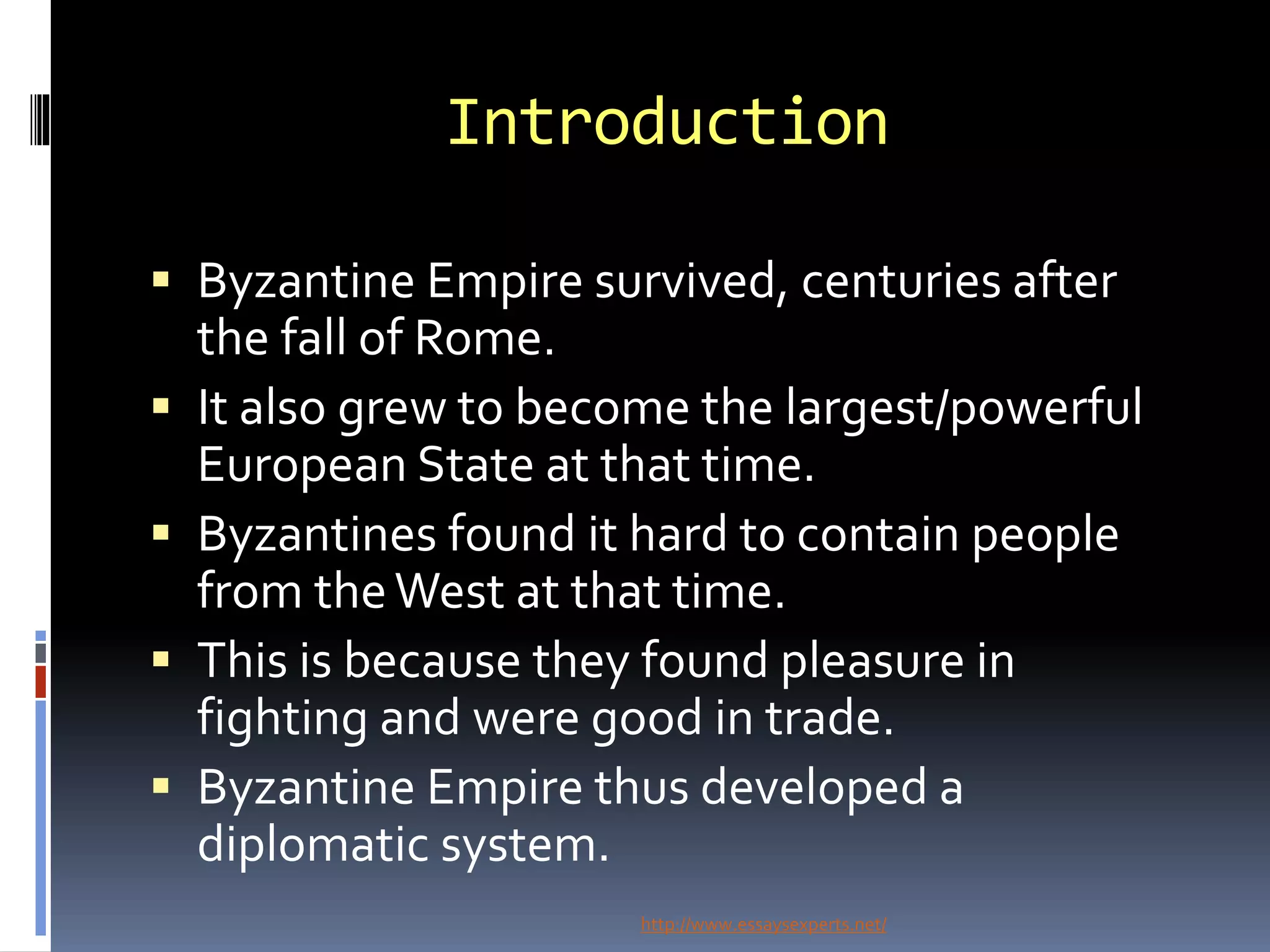 Decline of the byzantine empire | PPT