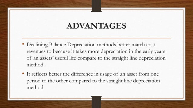 Declining balance method es07 | PPTX | Business Accounting & Finance ...