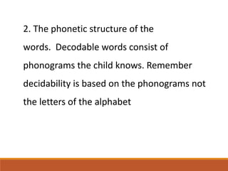 Decodable text for Early Grade learner | PPTX | Technology & Computing