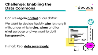 DECODE project: Barcelona pilots | PDF
