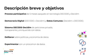 DECODE project: Barcelona pilots | PDF