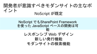 SharePoint Framework の最新情報をキャッチアップしよう! | PPT