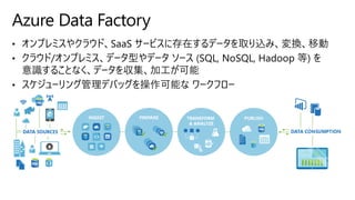 【de:code 2020】 Microsoft Azure データ関連サービスの紹介 | PPT