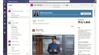 【de:code 2020】 海外事例に学ぶ : 横断的なつながりを実現する組織作りと現場を支援する Microsoft 365 のご紹介 | PPT