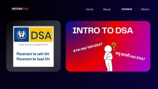 Decode DSA : From Basics to Brilliance . | PDF