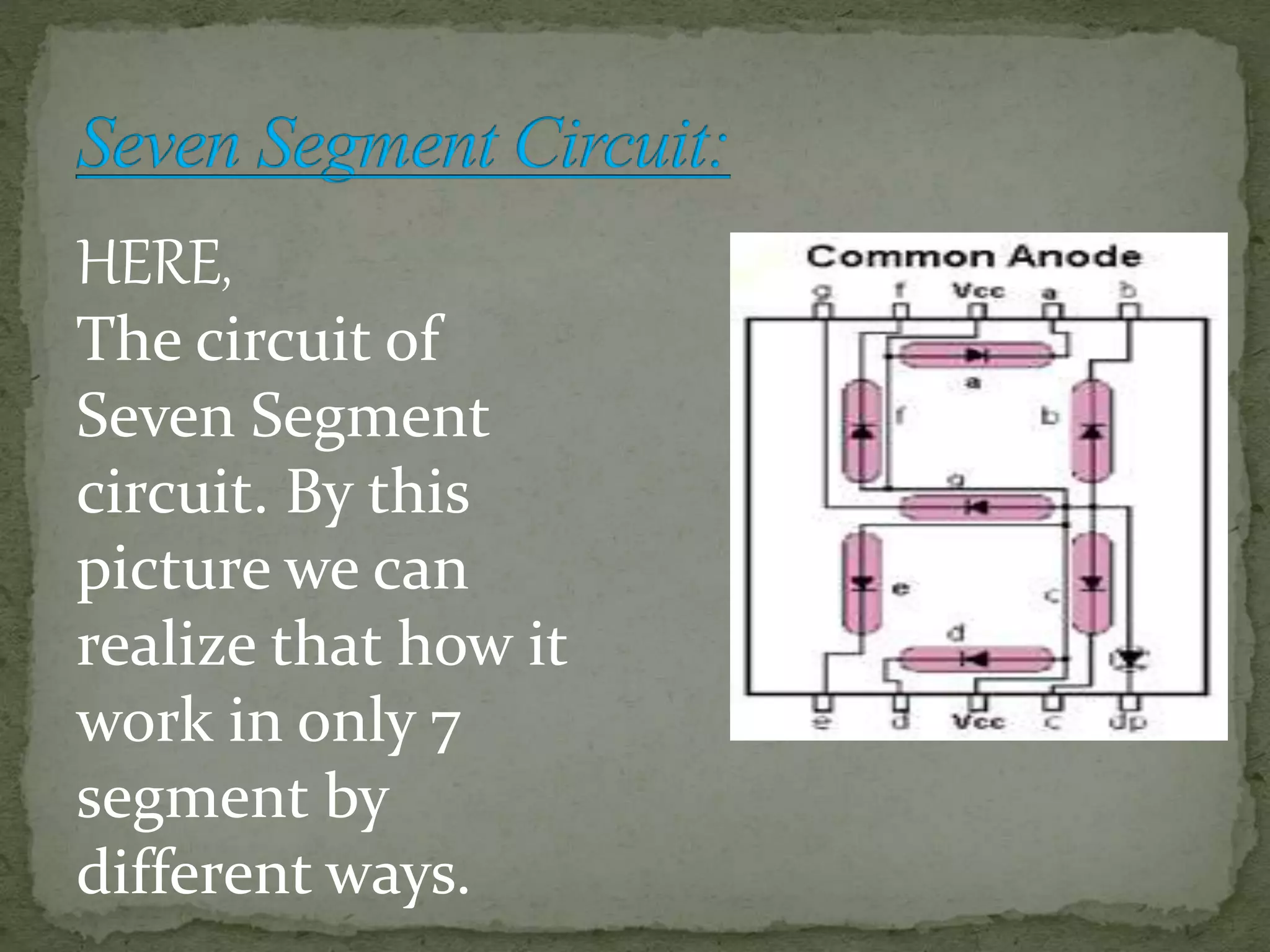 Seven Segment Decoders | PPT