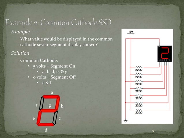 Seven Segment Decoders | PPT