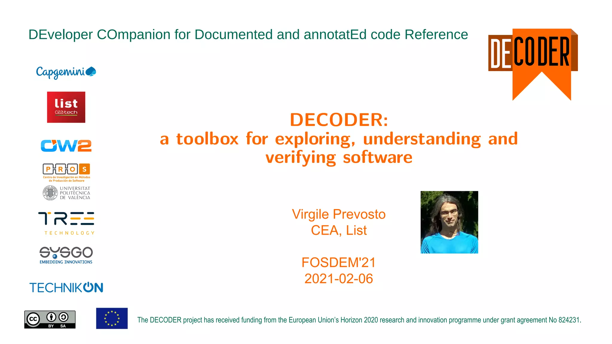 Decoder Fosdem 2021 | PDF