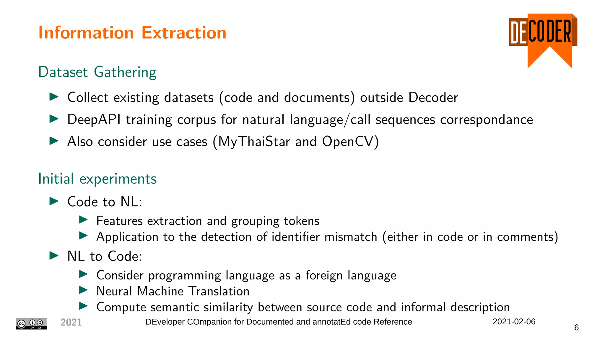 Decoder Fosdem 2021 | PPT