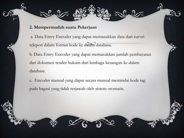 Decoder and Encoder Universitas Medan Area | PPT