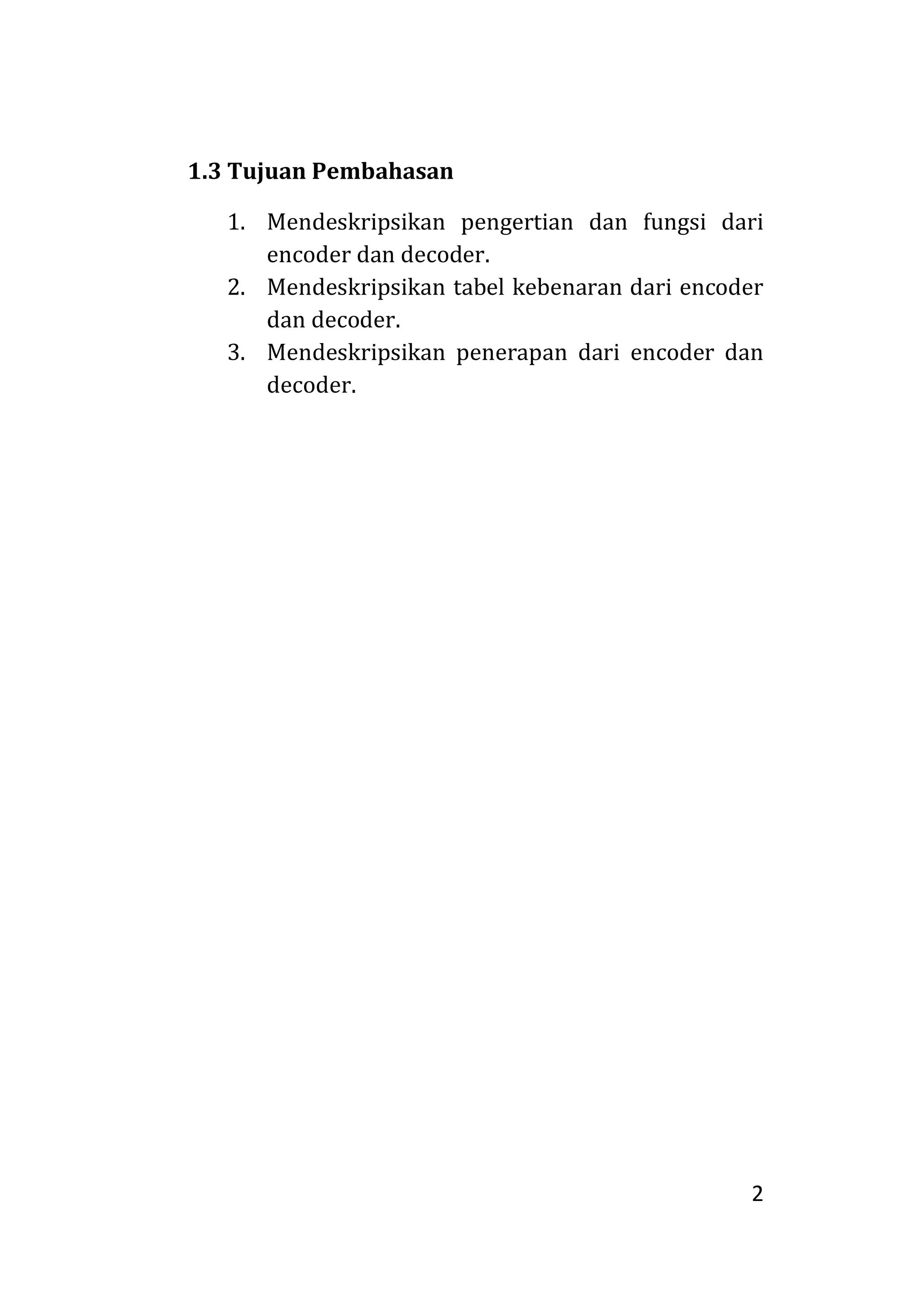 Decoder & Encoder | PDF