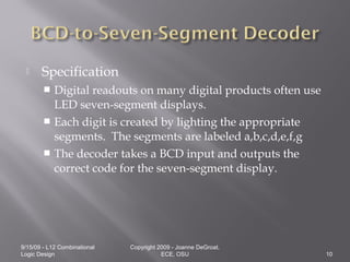 Decoder for digital electronics | PPT