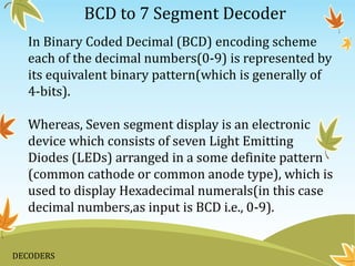 Decoders | PPT
