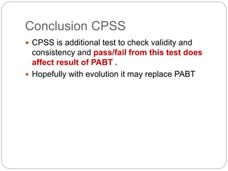 Decoding cpss and pabt | PPT