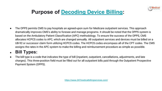 Decoding Device Billing Under OPPS For Hospitals.pptx | Health ...
