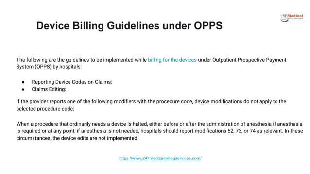 Decoding Device Billing Under OPPS For Hospitals.pptx | Health ...