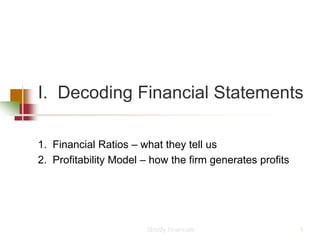 Decoding Financial Statements by Gary Trennepohl | PPT