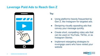 Decoding Gen Z: Tailoring Education Marketing for the Next Wave | PDF