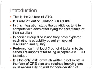 Decoding group planning exercise in SSB | PPTX