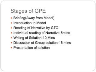 Decoding group planning exercise in SSB | PPTX