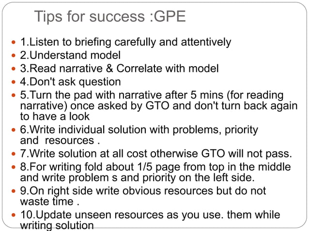 Decoding group planning exercise in SSB | PPTX